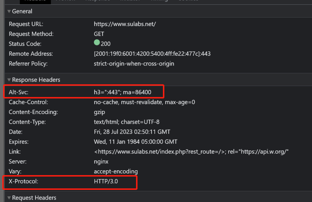 Nginx HTTP3.0/QUIC 编译及配置指南 | Undefined Blog